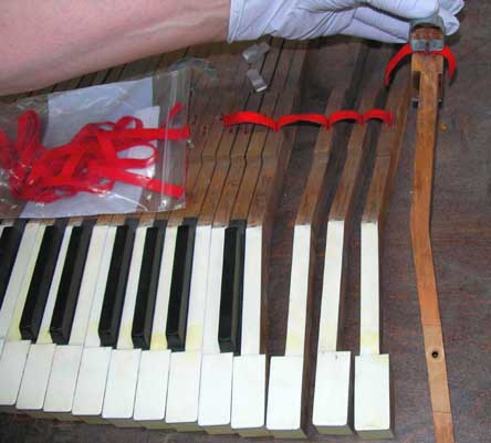 Piano Key Bushings: InTunePianoServices